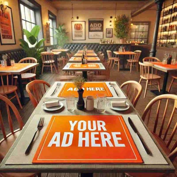 Placemat Advertising: Boost Your Brand Visibility Effectively