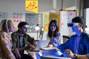 AR Print Advertising with Geo-Contextual Triggers