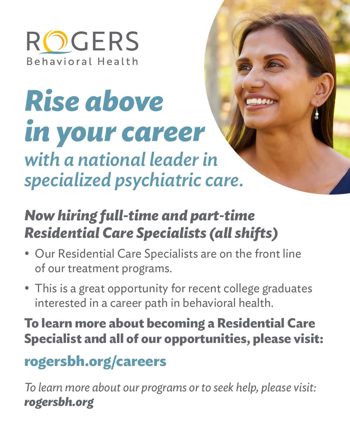 Rogers Behavioral Health Targets Recruits with Pizza Box Topper Campaign